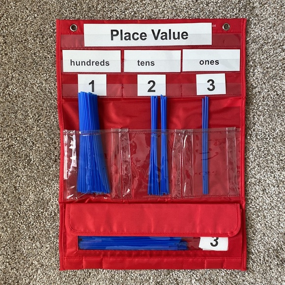Toys | Counting Place Value Pocket Chart | Poshmark